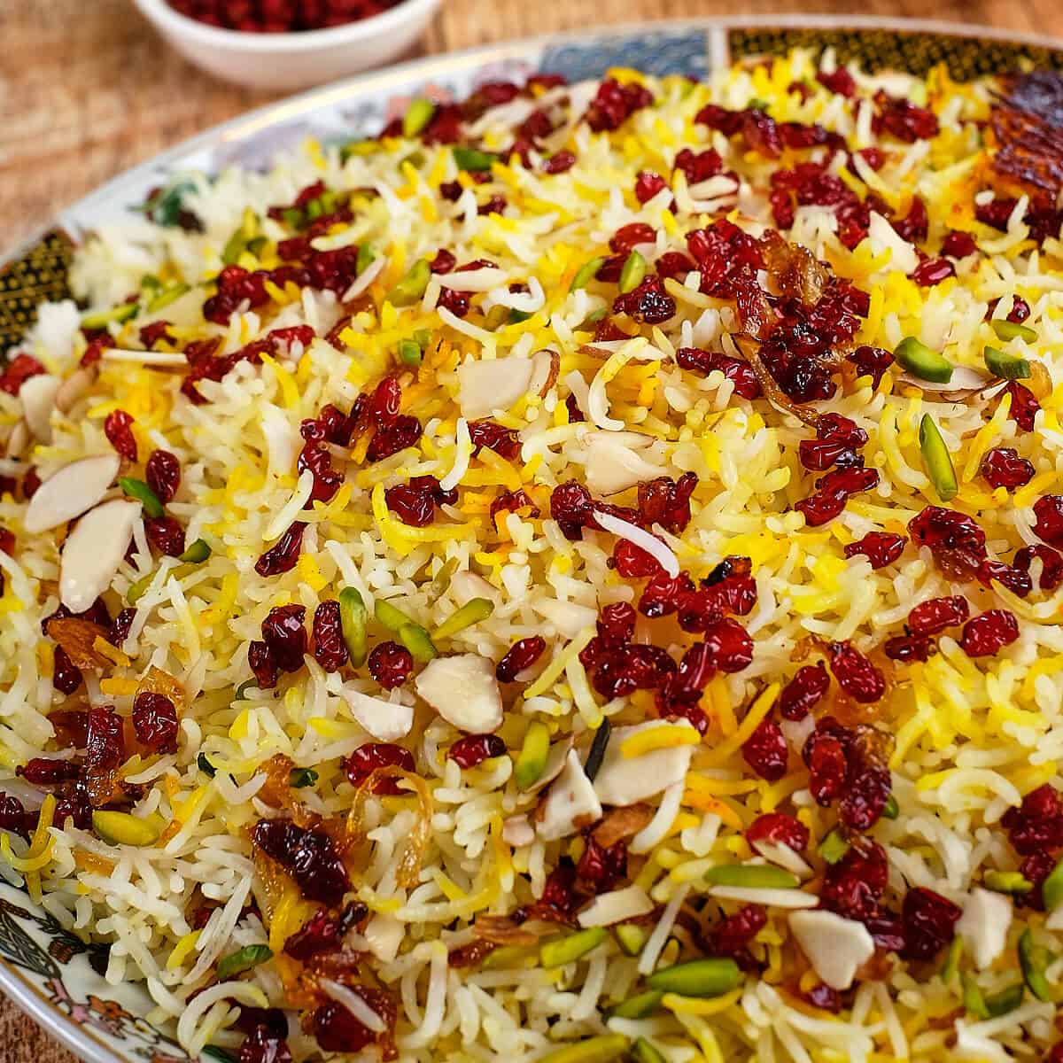 Zereshk Polo (Barberry Rice) - The Delicious Crescent