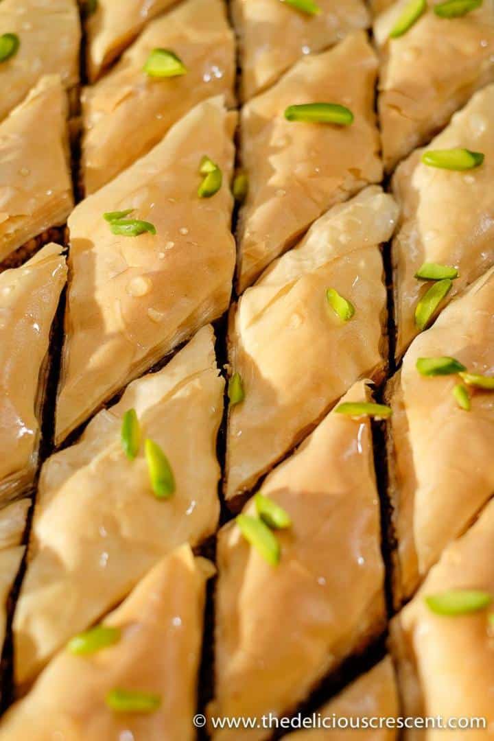 Baklava Recipe (Persian Style) - The Delicious Crescent