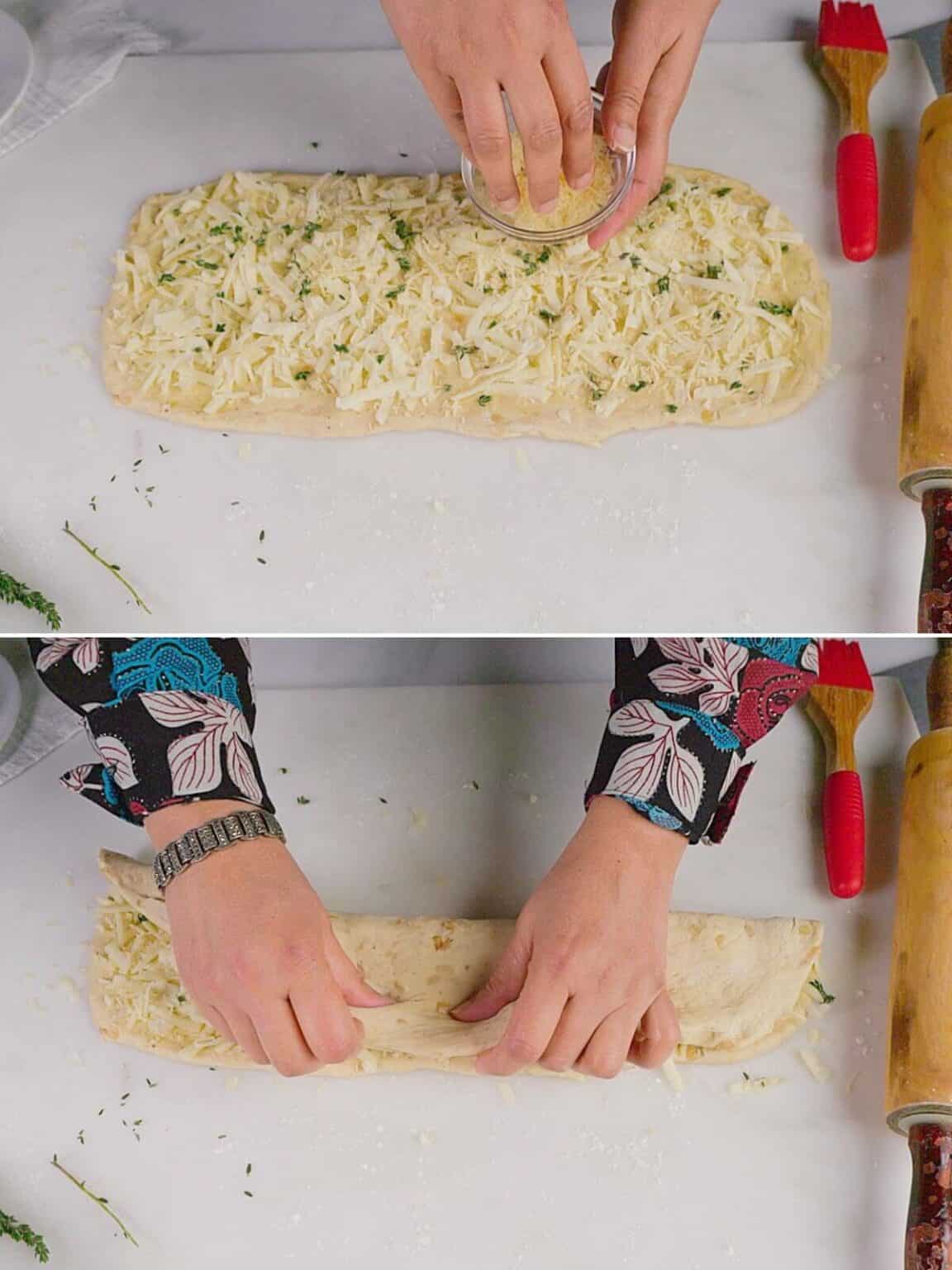 Onion Bread Rolls (2 Ways) - The Delicious Crescent