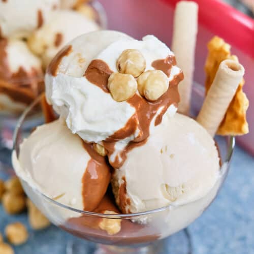 Hazelnut Gelato (Nocciola Gelato) - The Delicious Crescent
