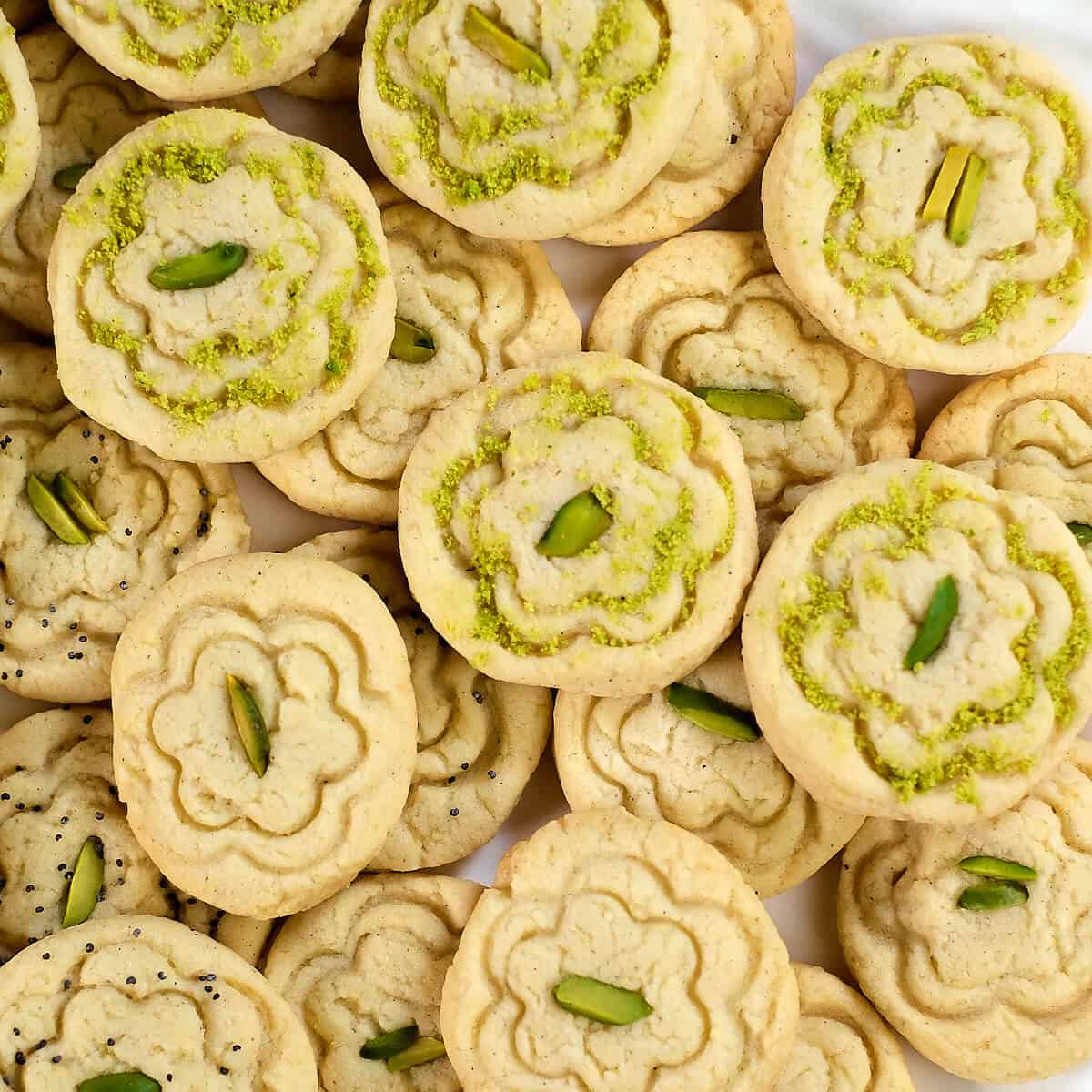 Persian Rice Cookies - The Delicious Crescent