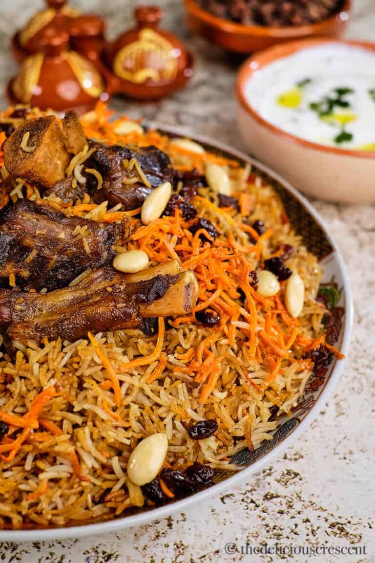 Kabuli Pulao (Afghan Rice) - The Delicious Crescent